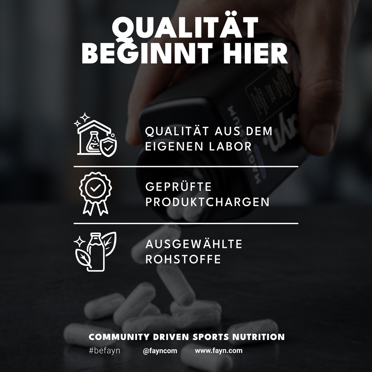 Creatine Monohydrate | Neutraler Geschmack – fayn