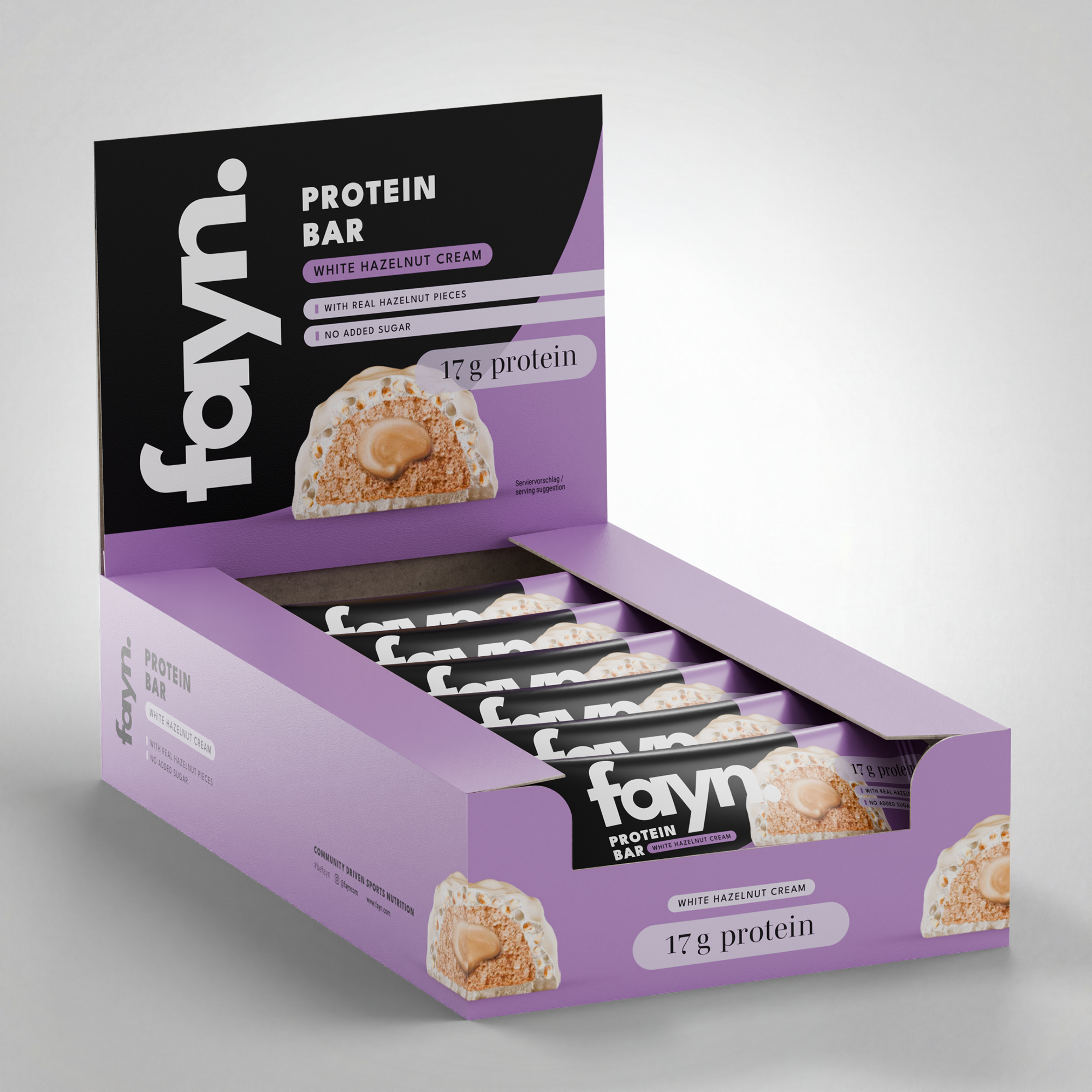 Proteinriegel ohne Zuckerzusatz | Leckerer Eiweißsnack – fayn